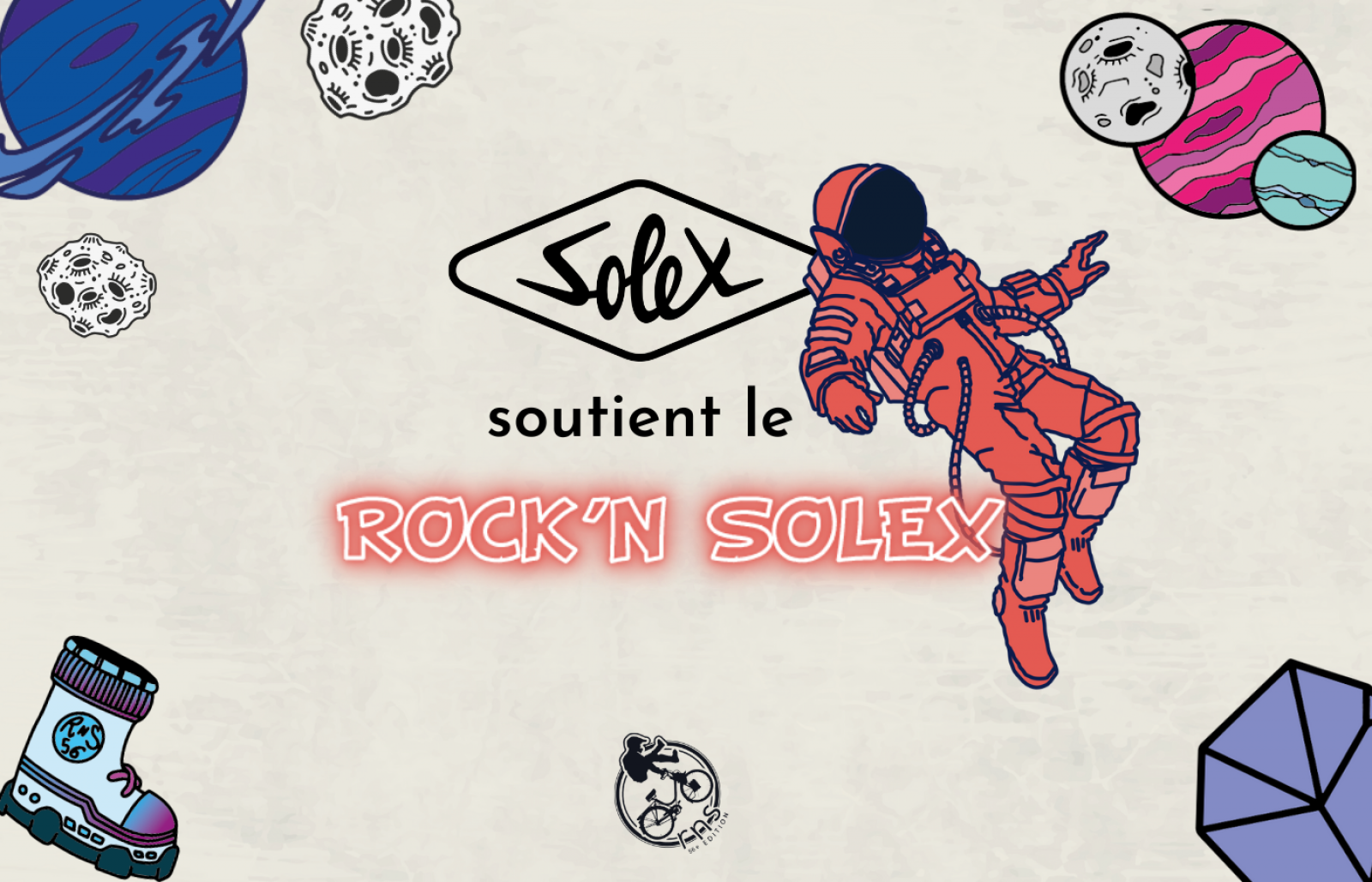 Solex | Rock'n'Solex : Assistez à l’un des plus grands rassemblements de Solex de l’Année 2023