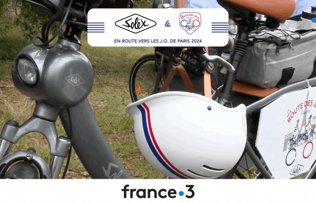 Solex | Solex à l'honneur sur France 3 : La Route des Jeux